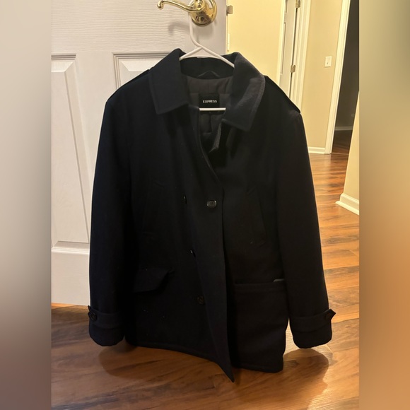 Express | Jackets & Coats | Mens Express Pcoat | Poshmark